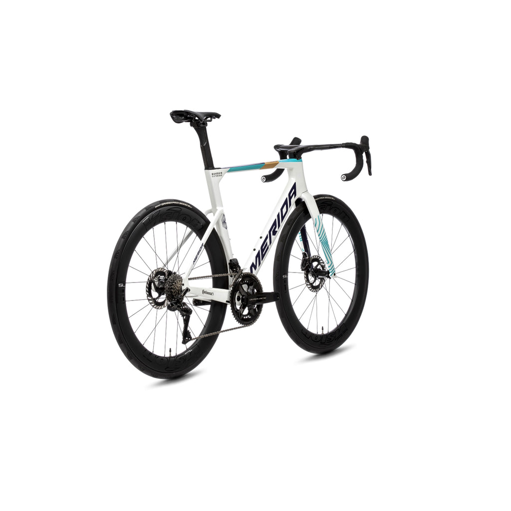 Merida Reacto Team Road Bike White/Teal/Pearl – 99bikes.co.nz