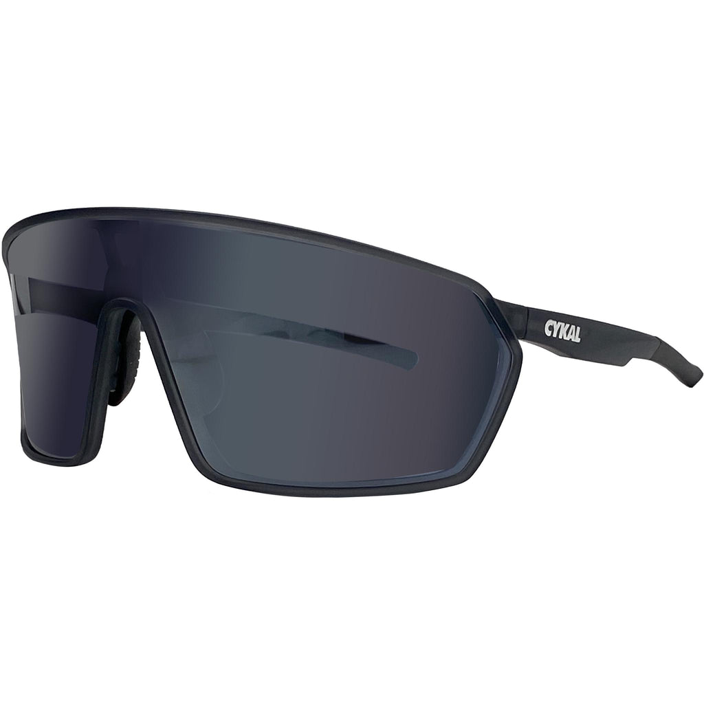Cykal Handle Bar Sunglasses Matte Black - Smoke Flash Lens – 99bikes.co.nz