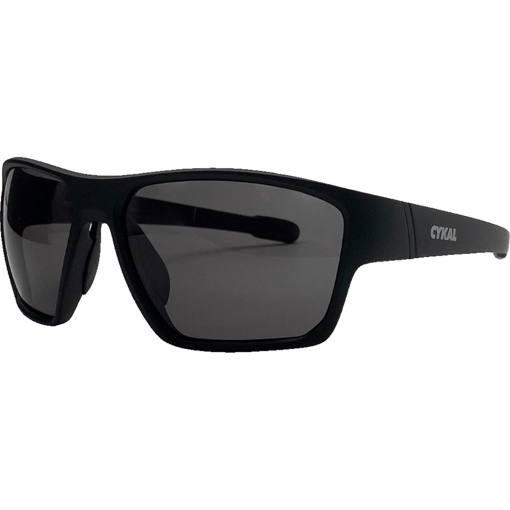 Cykal Limit Sunglasses Matte Black - Grey Polarised Lens – 99bikes.co.nz