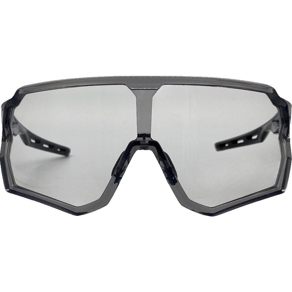 Cykal Spoke Sunglasses Crystal Grey - Photochromic Lens – 99bikes.co.nz