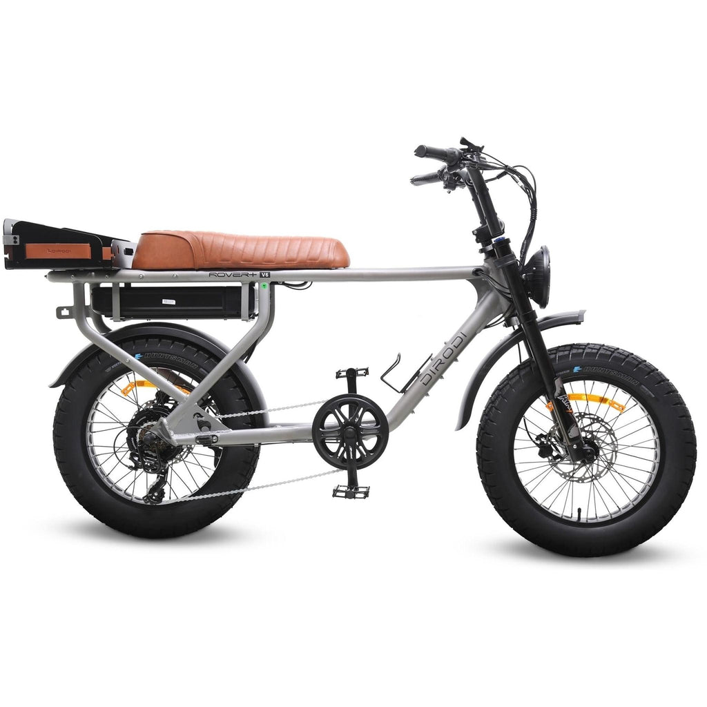 DiroDi Rover Plus Gen 6 250W Electric Fat Bike Matte Grey – 99bikes.co.nz