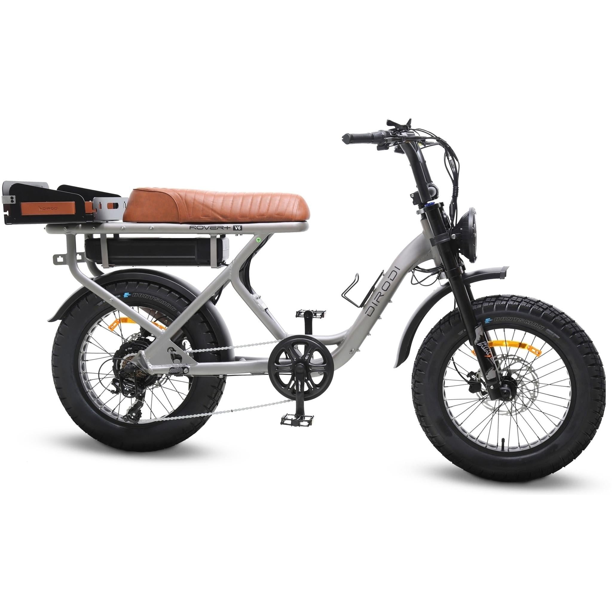 DiroDi Rover Plus Gen 6 ST Electric Fat Bike Matte Grey – 99bikes.co.nz