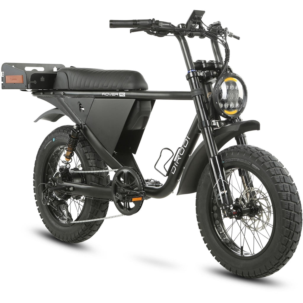 Dirodi Rover Pro 250W Electric Fat Bike Jet Black – 99bikes.co.nz