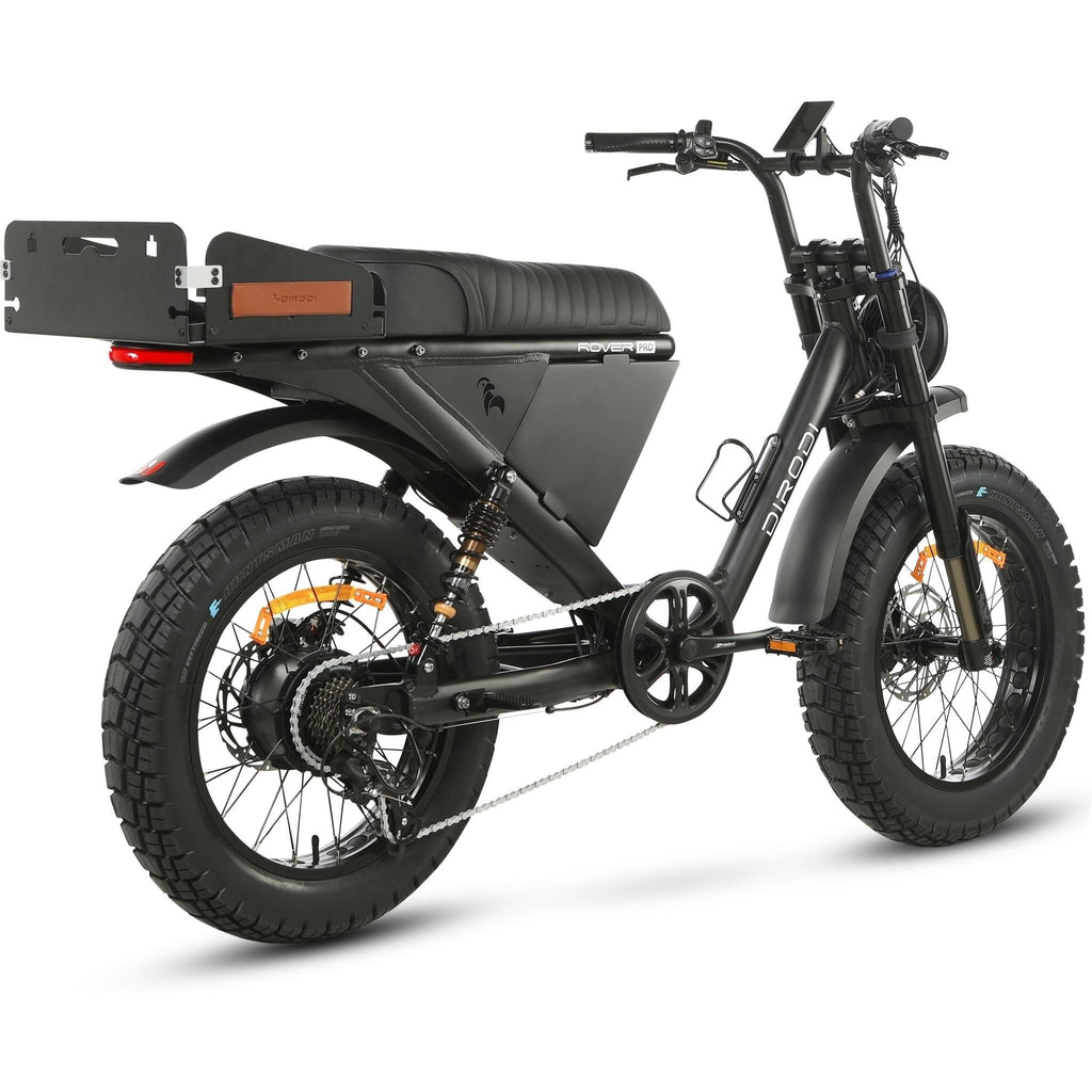 Dirodi Rover Pro ST 250W Electric Fat Bike Jet Black – 99bikes.co.nz
