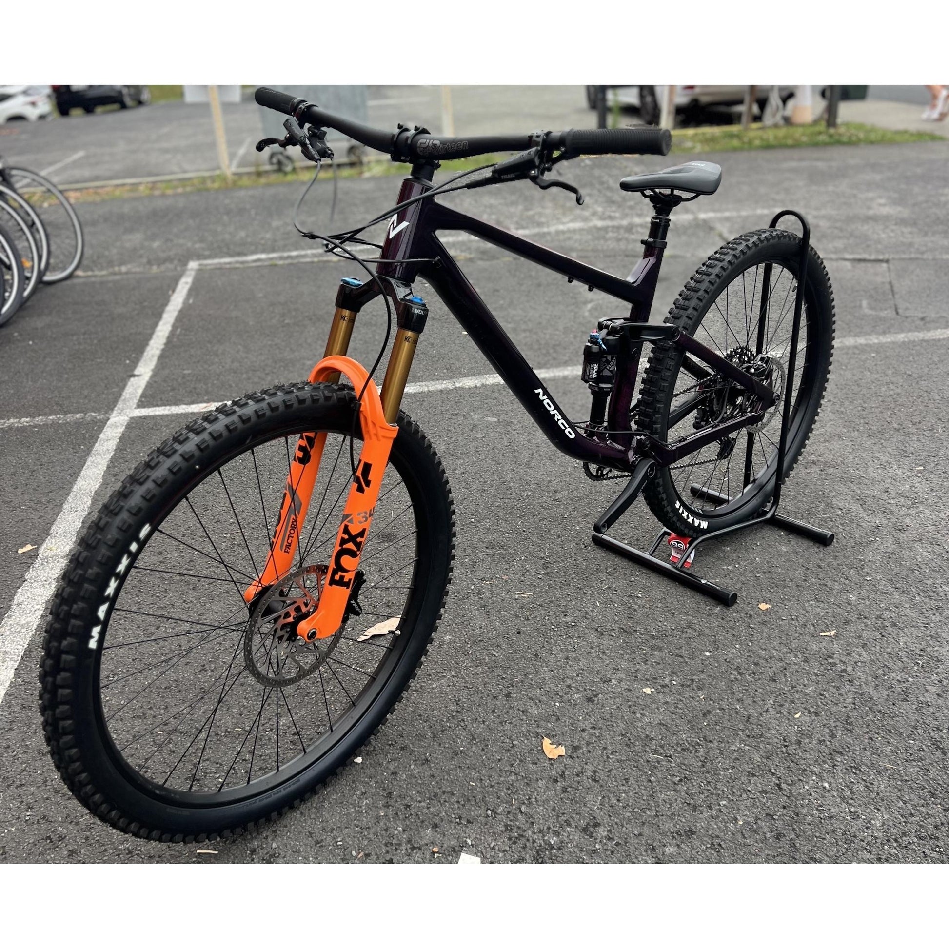 EX-DEMO Norco Fluid FS A1 29" Trail Bike Purple (XL) – 99bikes.co.nz
