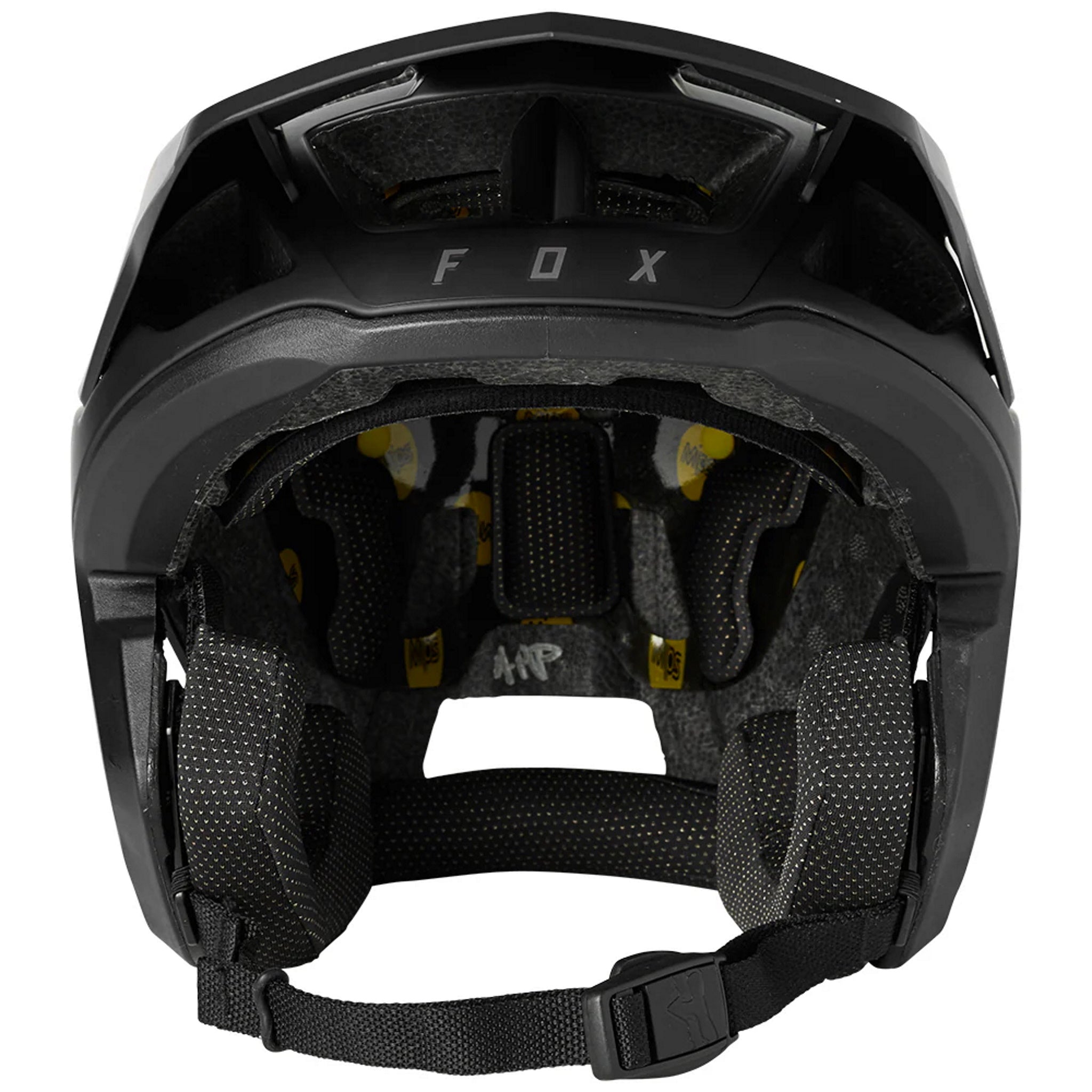 Fox Dropframe Pro Helmet Mips CE Matte Black – 99bikes.co.nz