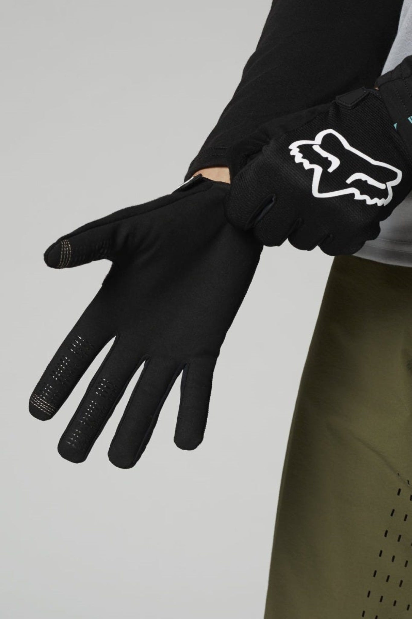 Fox Ranger Full Finger MTB Gloves Black – 99bikes.co.nz