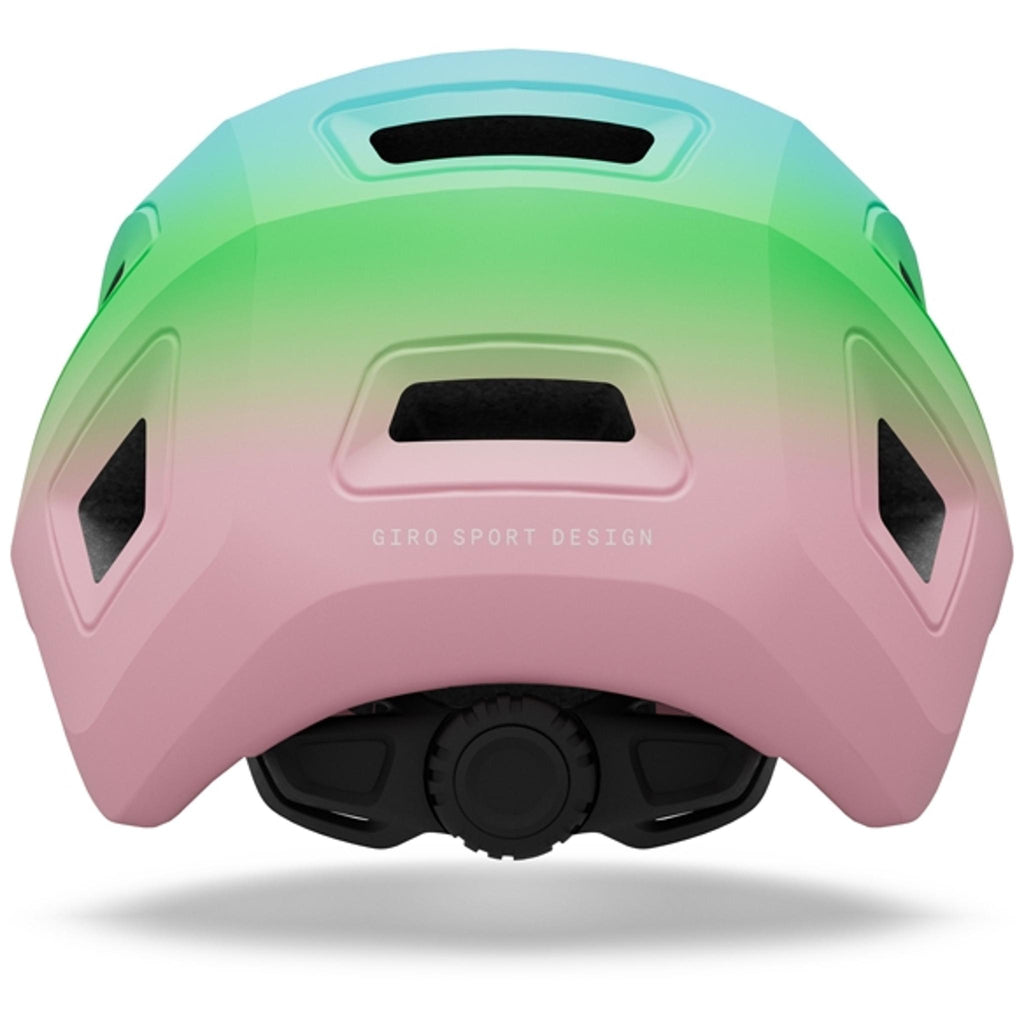 Giro Scamp II Kids Helmet Matte Pink/Green Fade XS 45-49cm – 99bikes.co.nz
