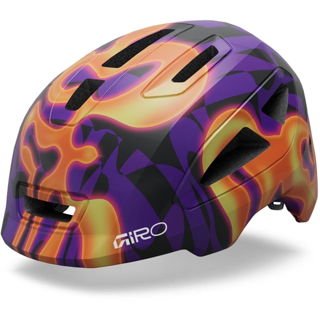 Giro Scamp II Kids Helmet Matte Purple Lava SM 49-53cm – 99bikes.co.nz