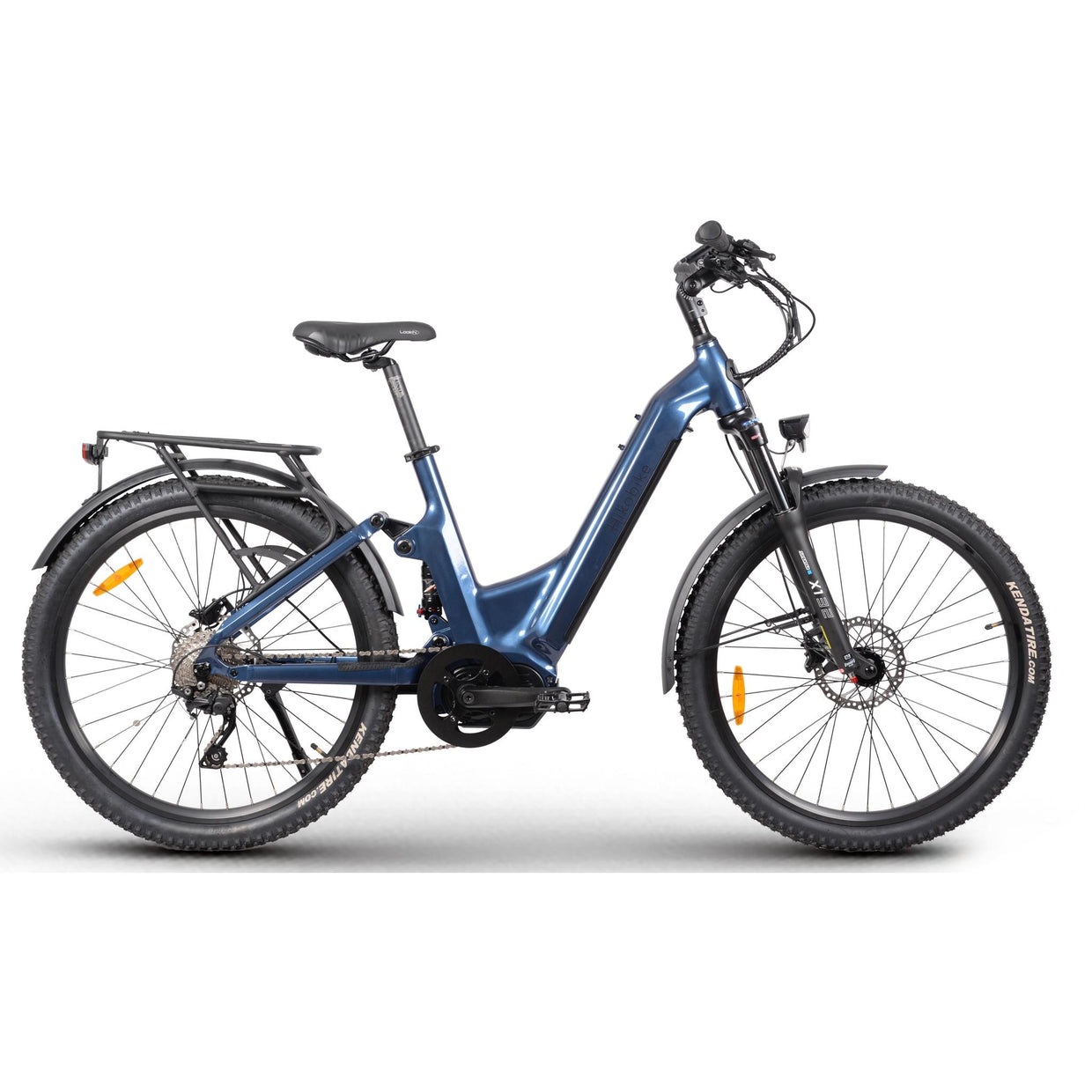 Hiko Patrol 26" Electric Hybrid Bike 720Wh Battery Blue – 99bikes.co.nz