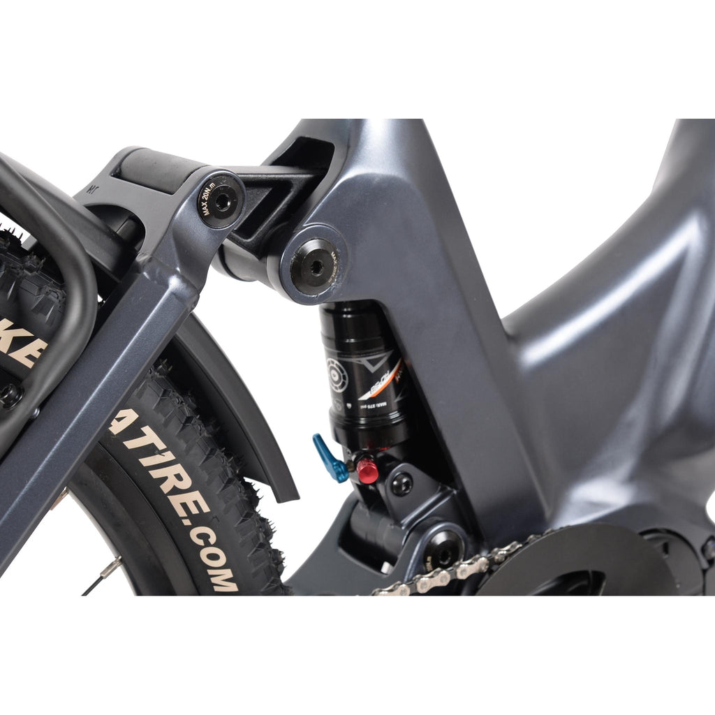 Hiko Patrol 27.5" Electric Hybrid Bike 720Wh Gunmetal Grey – 99bikes.co.nz