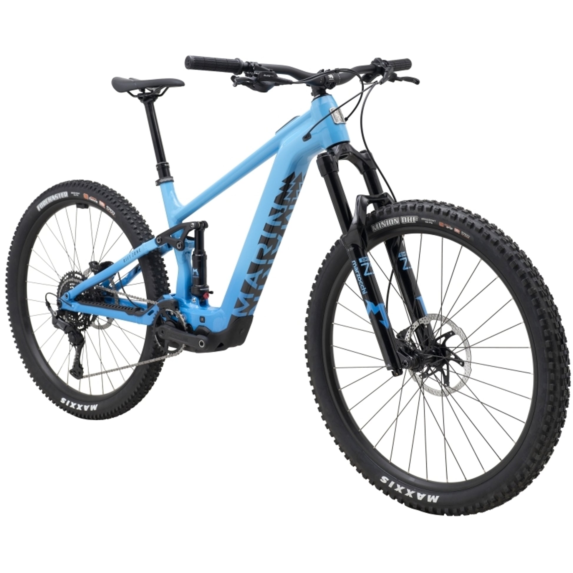 Marin Rift Zone EL 1 Electric Trail Bike 400Wh Battery Blue/Navy Fade ...