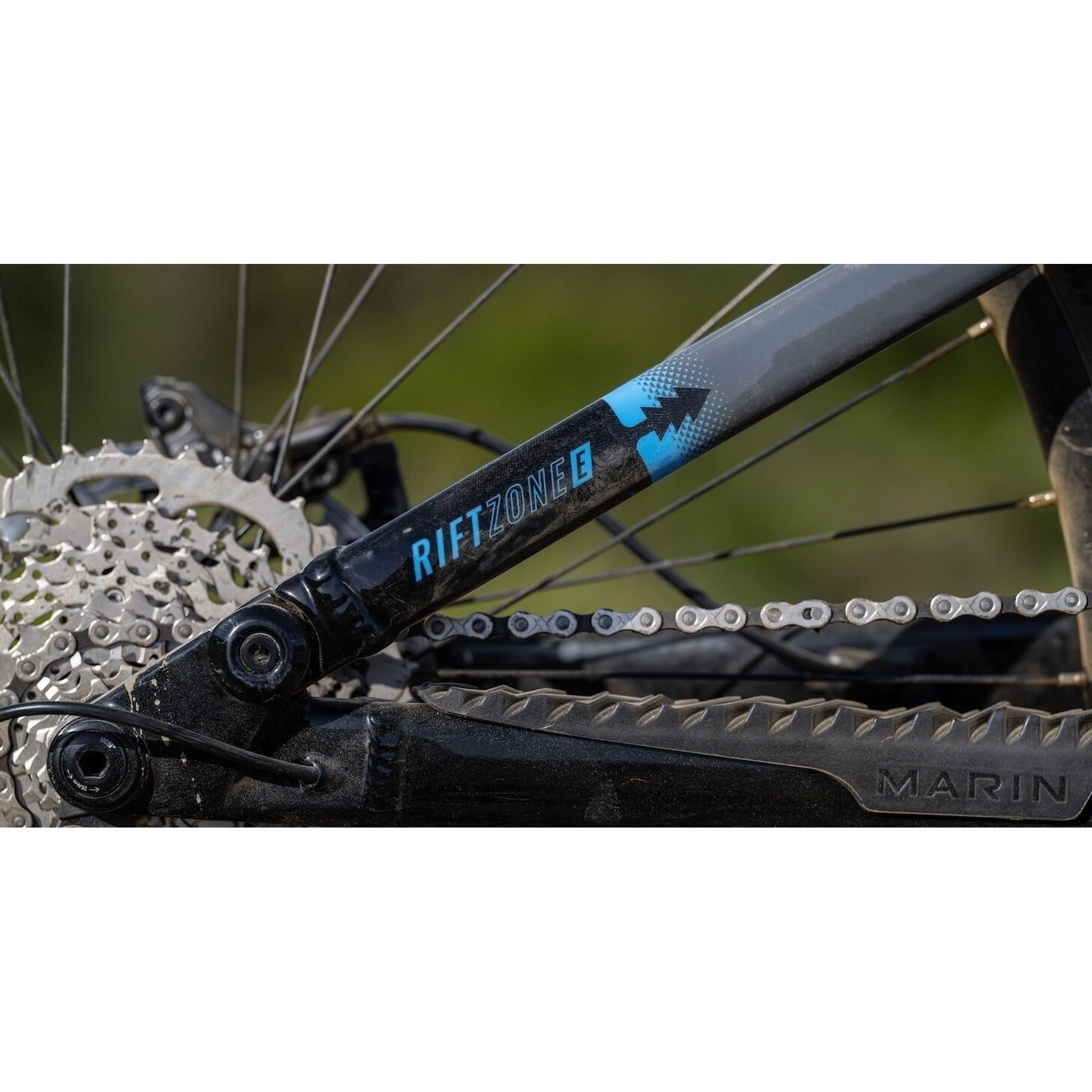 Marin Rift Zone E Electric Trail Bike Grey/Blue – 99bikes.co.nz