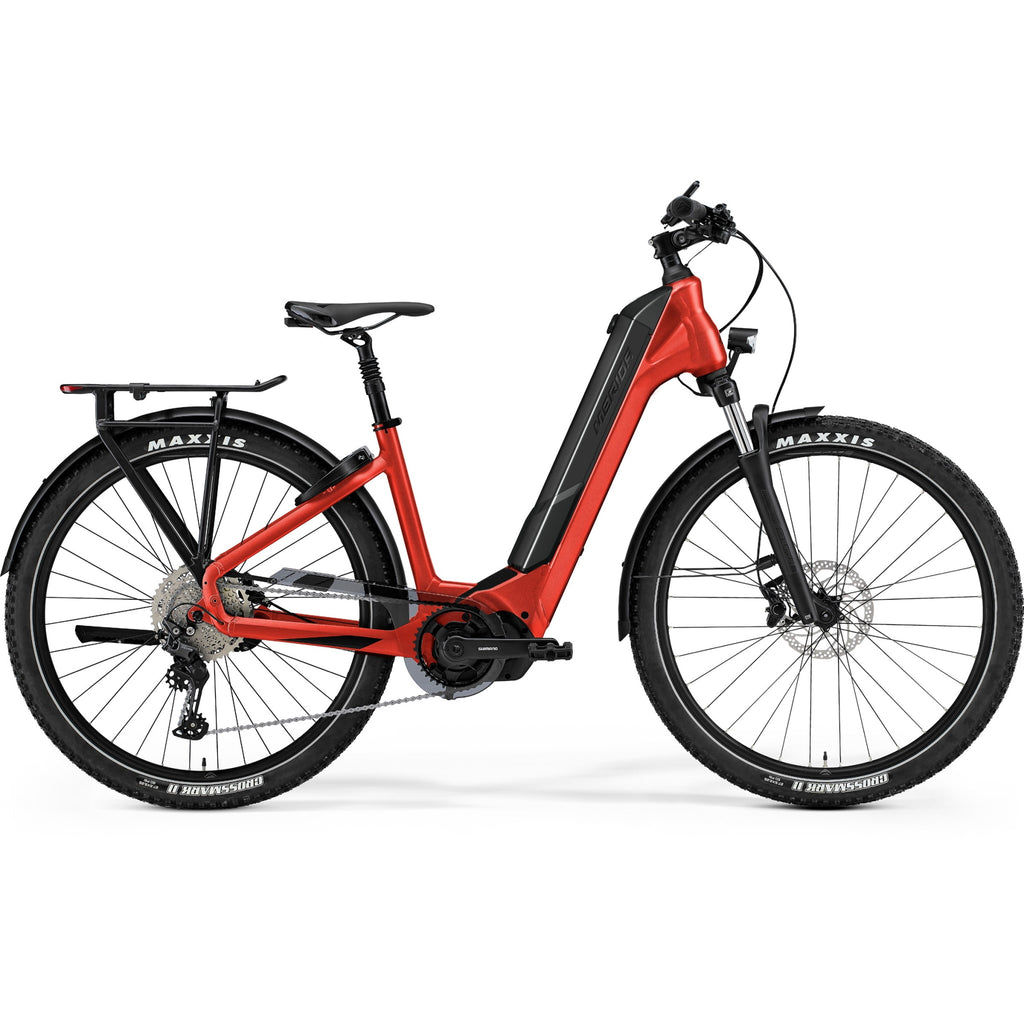 Merida Espresso CC 675 EQ Trekking Electric Bike 750Wh Battery Silk Go ...
