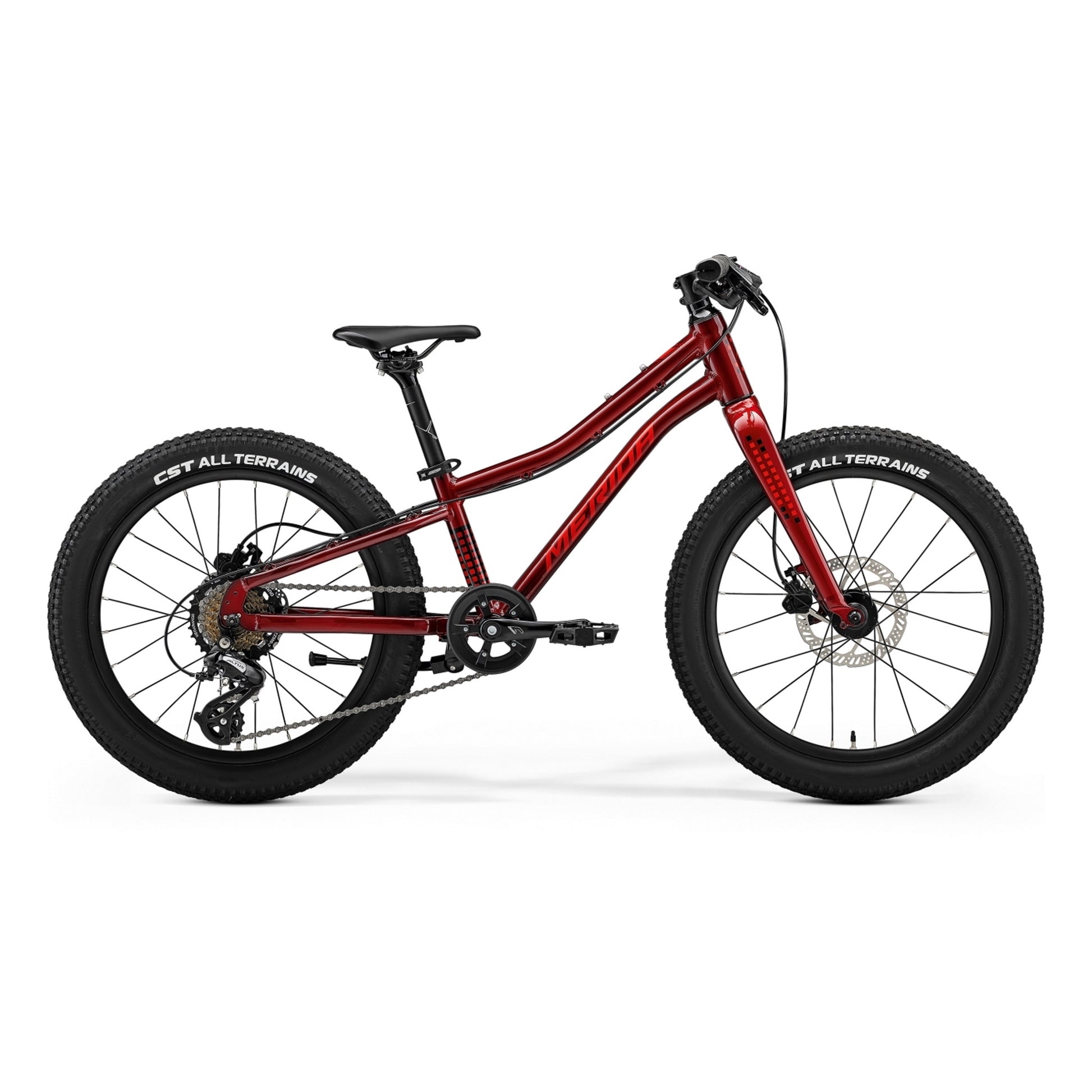 Merida Matts J20 Plus - 20" Rigid Fork Kids Bike Dark Strawberry ...