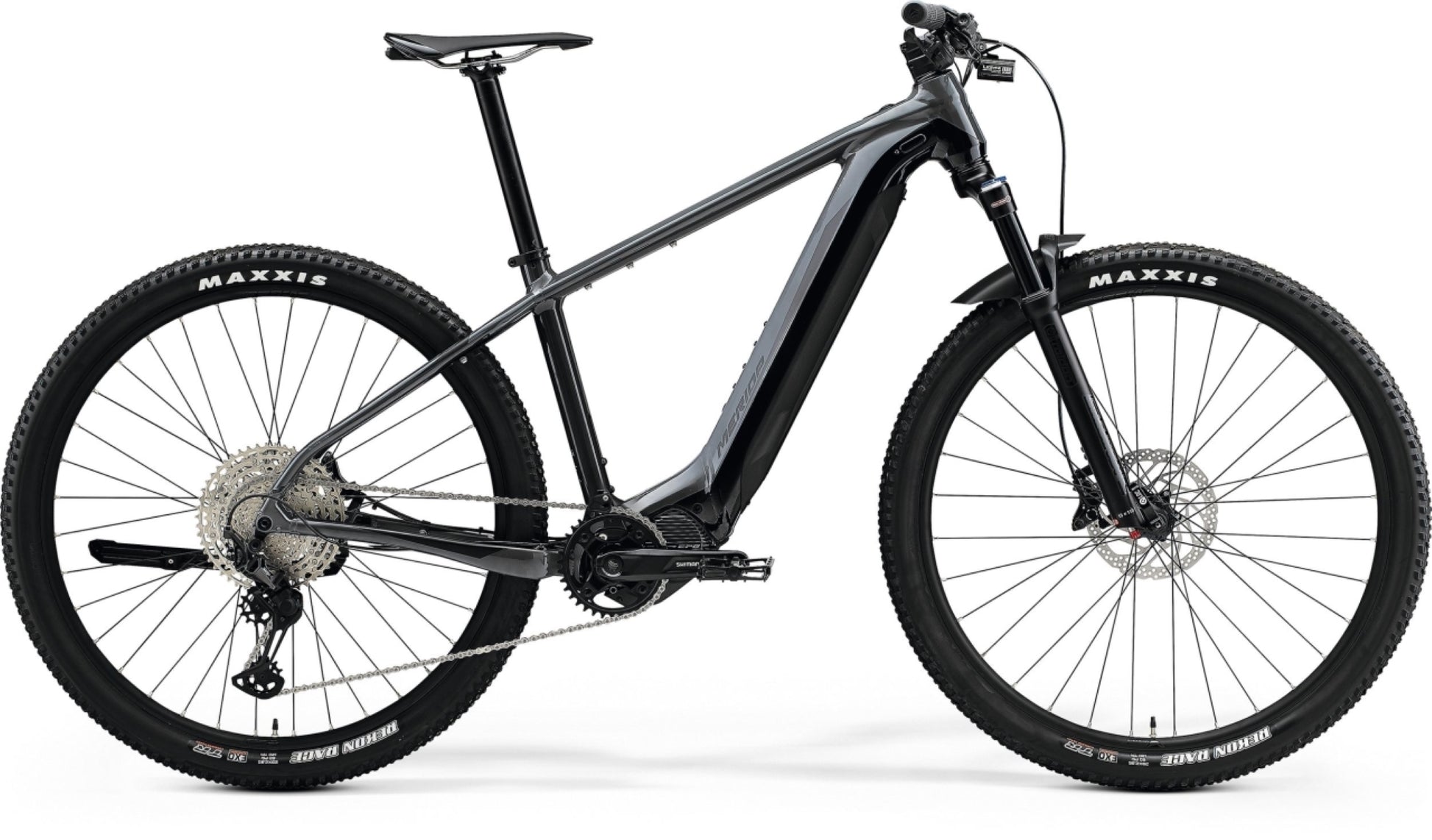 Merida eBig Nine 700 Electric Hardtail Mountain 630Wh Battery Bike Gre ...