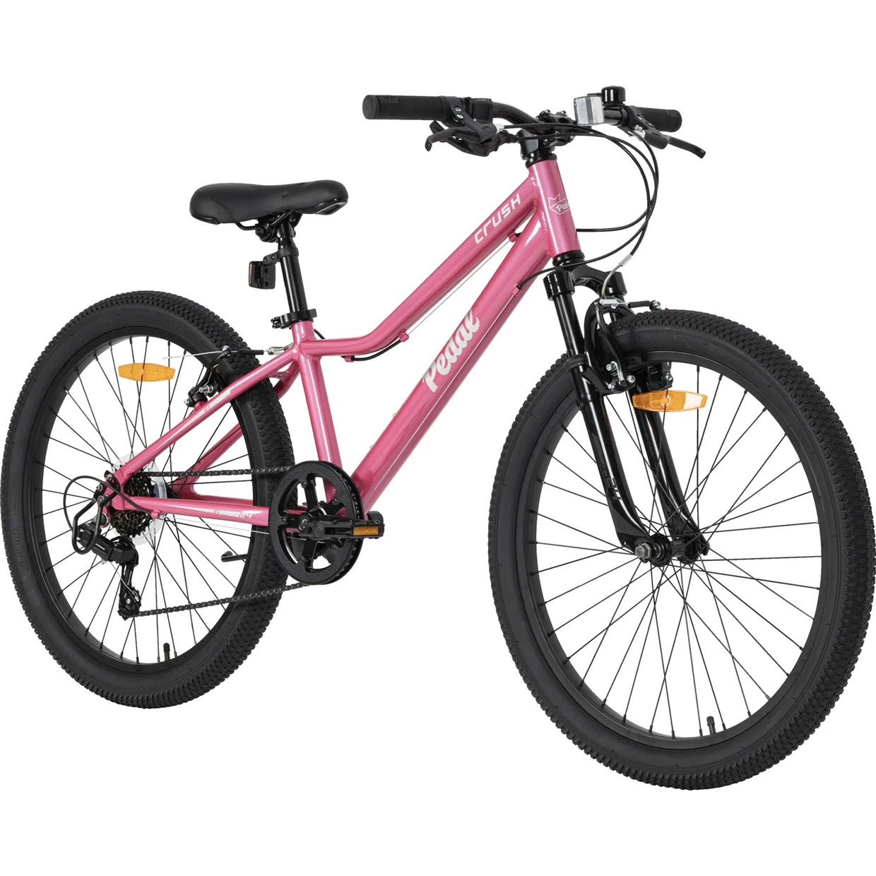 Pedal Crush 24" Kids Bike Pink – 99bikes.co.nz