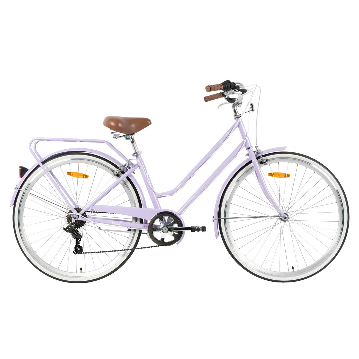 Pedal Uptown Classic Cruiser Bike Lilac – 99bikes.co.nz
