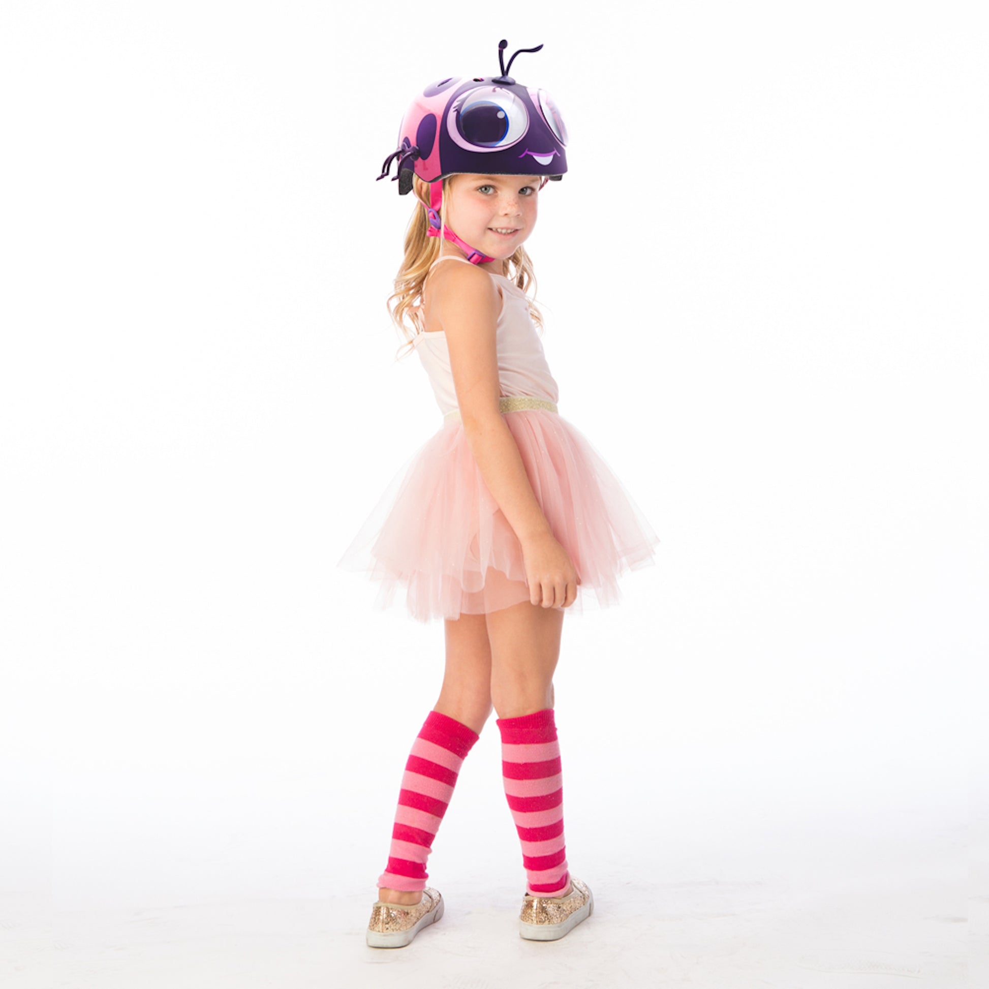 Raskullz Lady Bug Toddler Pink/Purple Helmet – 99bikes.co.nz