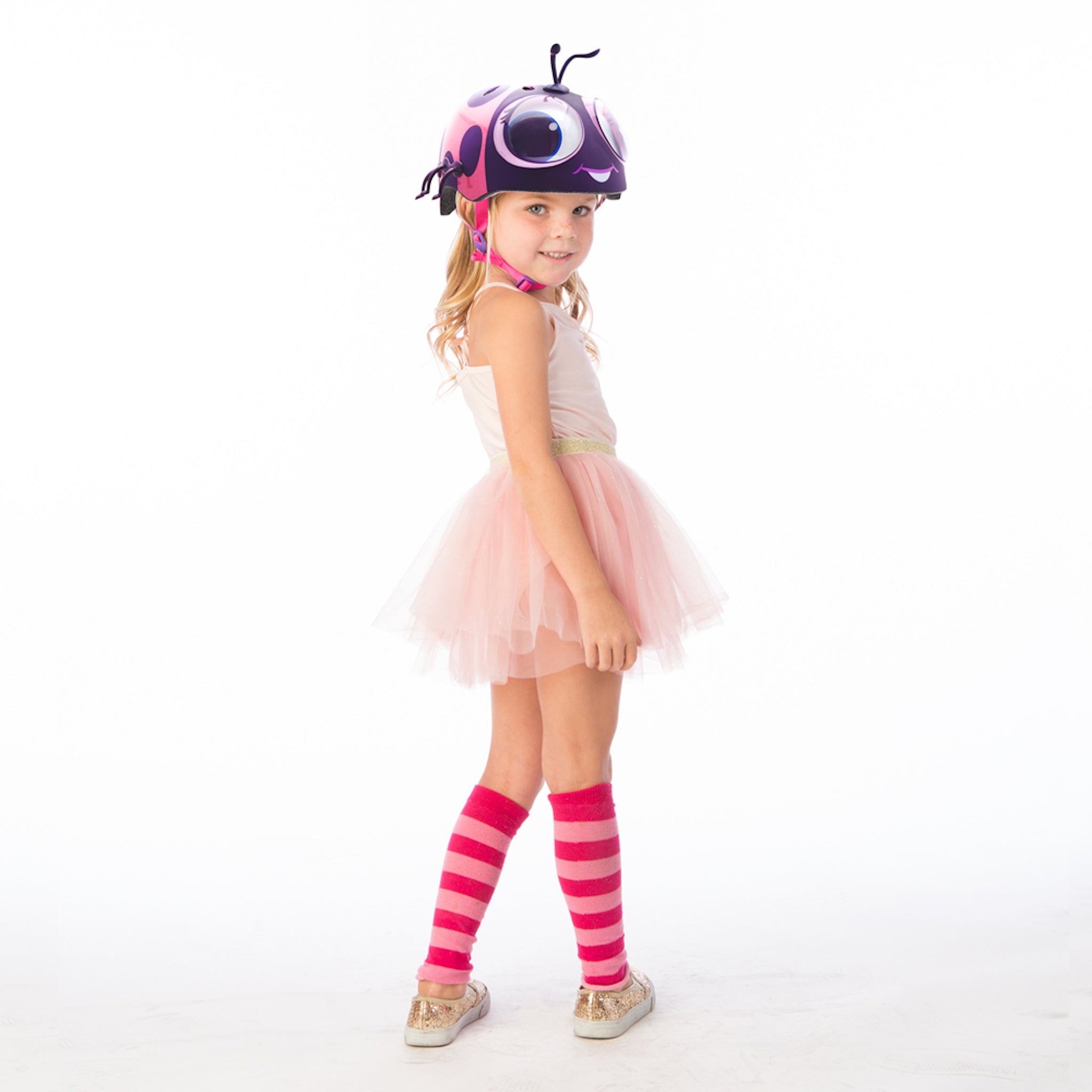 Raskullz Lady Bug Toddler Pink/Purple Helmet – 99bikes.co.nz