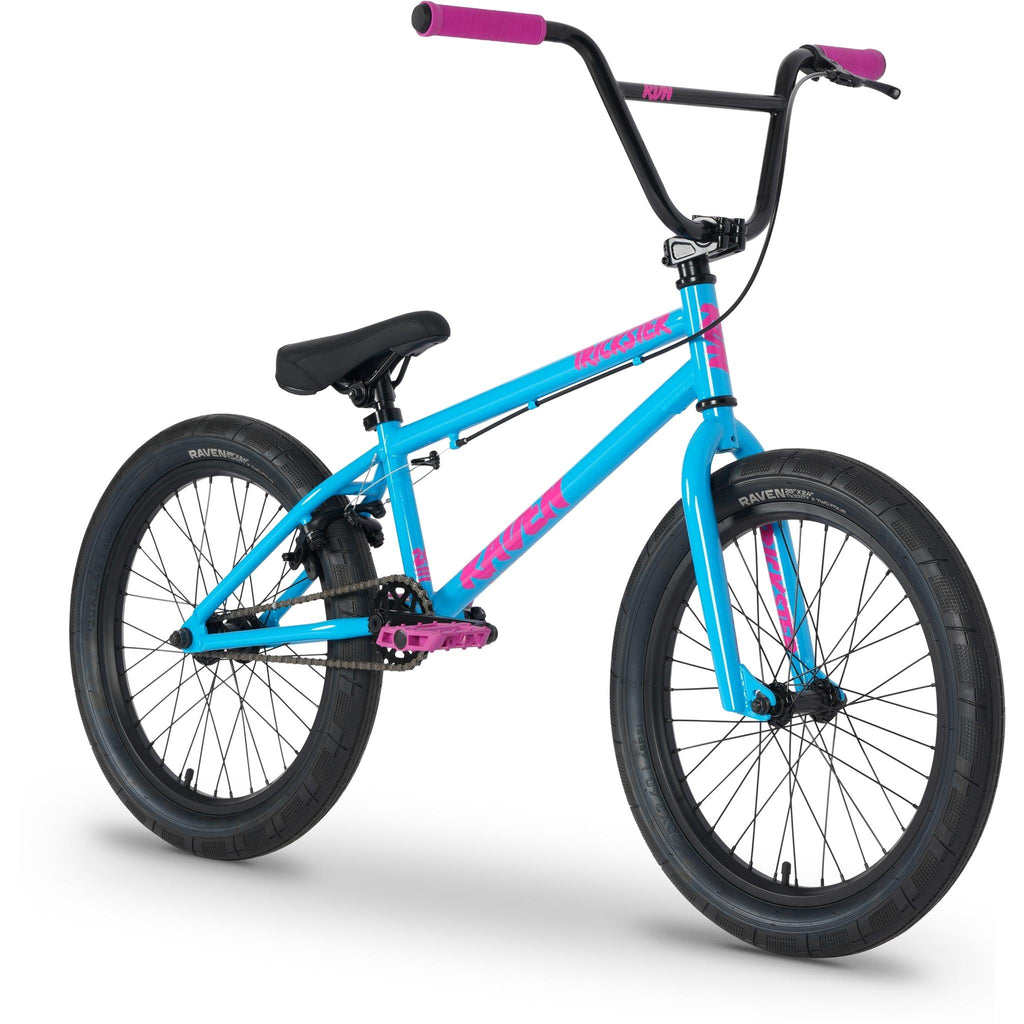 Raven Trickster 20" BMX Bike Neon Coral – 99bikes.co.nz