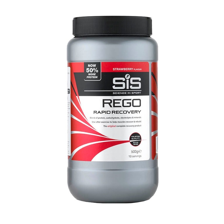 SiS REGO Rapid Recovery Performance Powder Strawberry 500g – 99bikes.co.nz