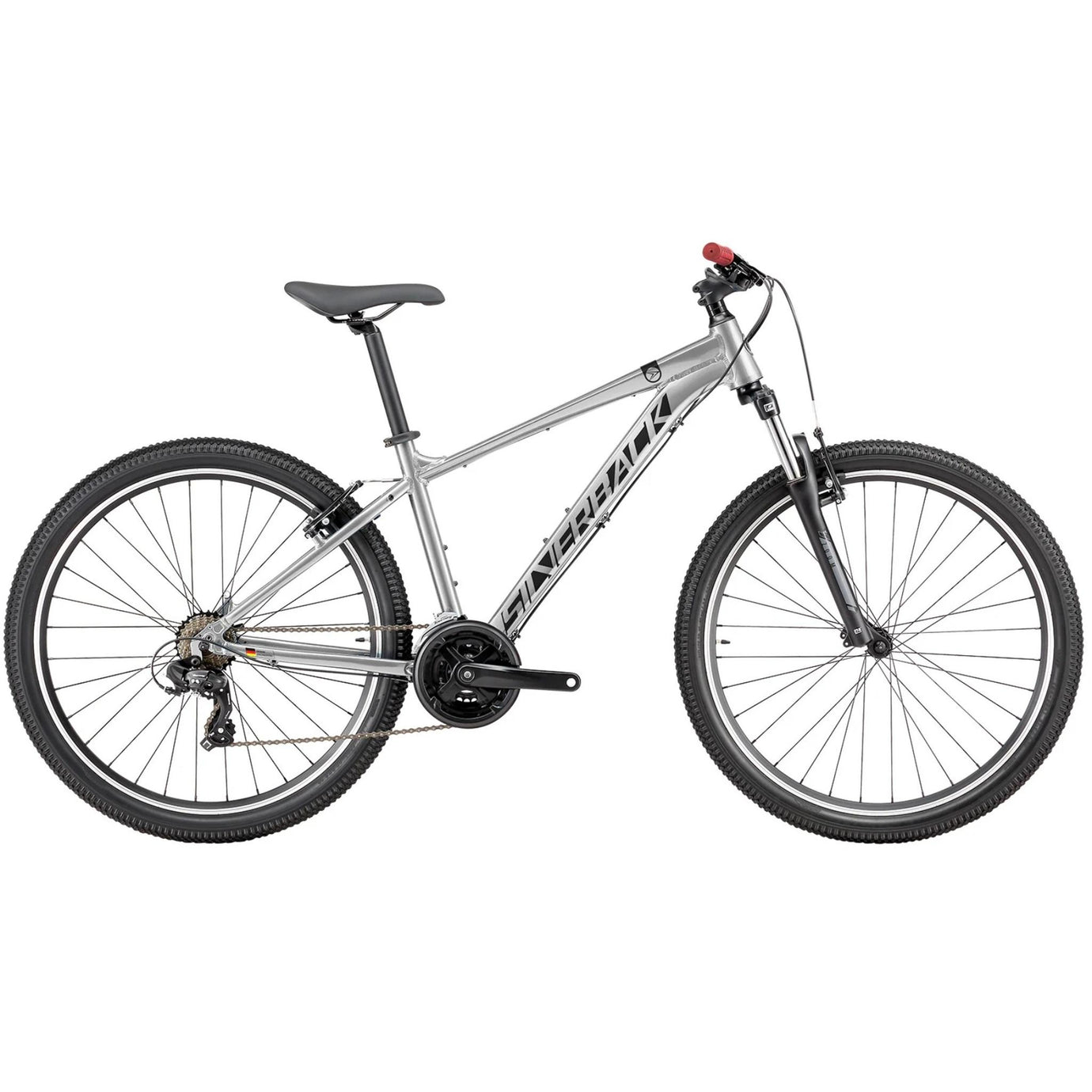 Silverback Series V Hardtail Mountain Bike Silver/Black – 99bikes.co.nz
