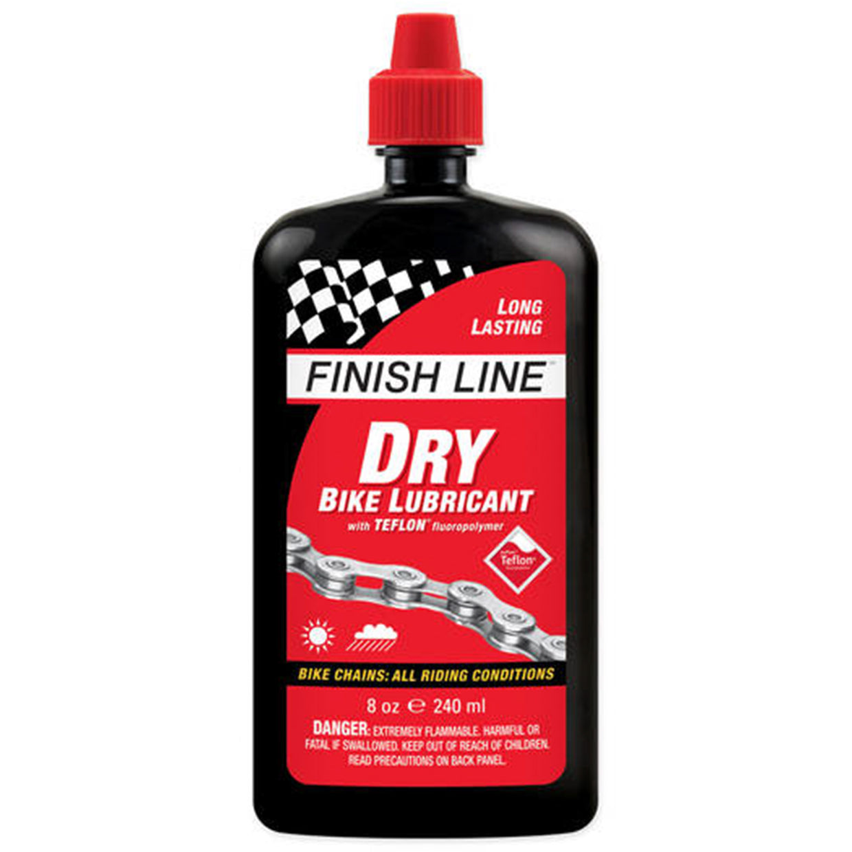 FinishLine Dry Lube 240ml Bottle – 99bikes.co.nz