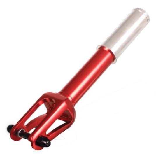 MGP Red Threadless Ext Forks Hot Head – 99bikes.co.nz