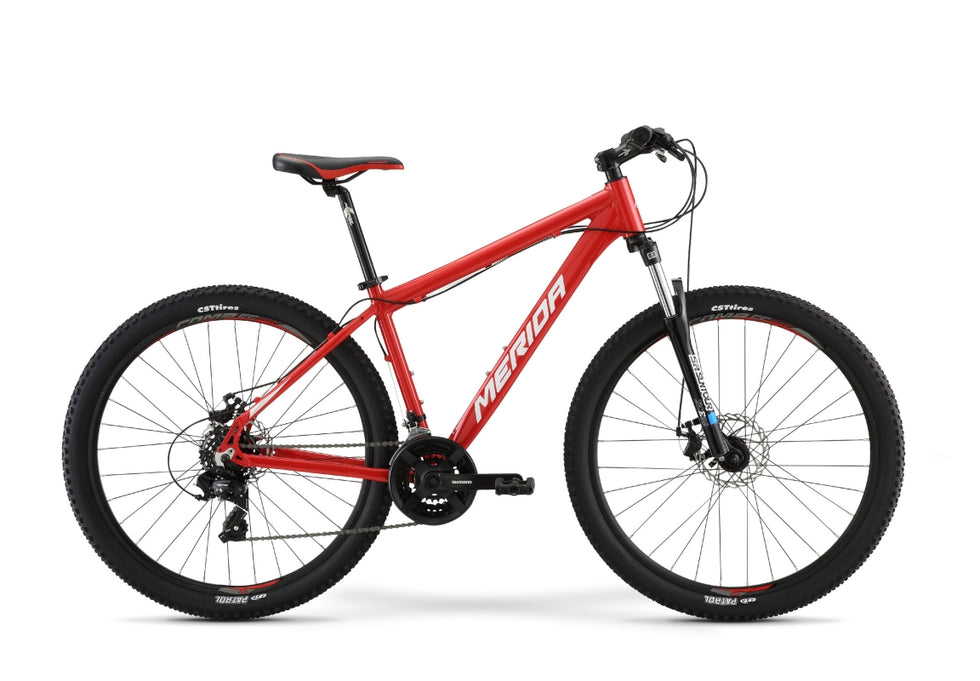 Merida Big Seven 10MD Hardtail Mountain Bike Race Red/White – 99bikes.co.nz