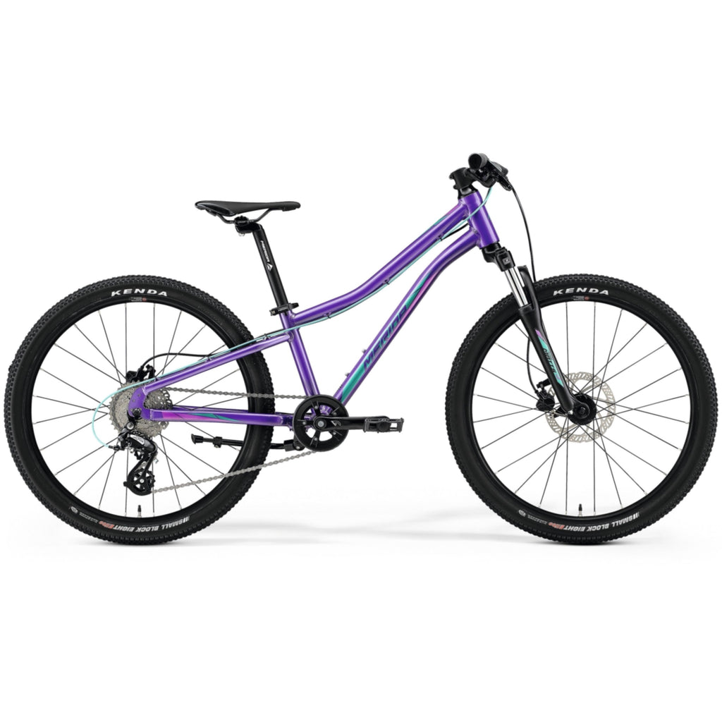 Merida Matts J24 24" Kids Mountain Bike Dark Purple/Pale Pink – 99bikes ...