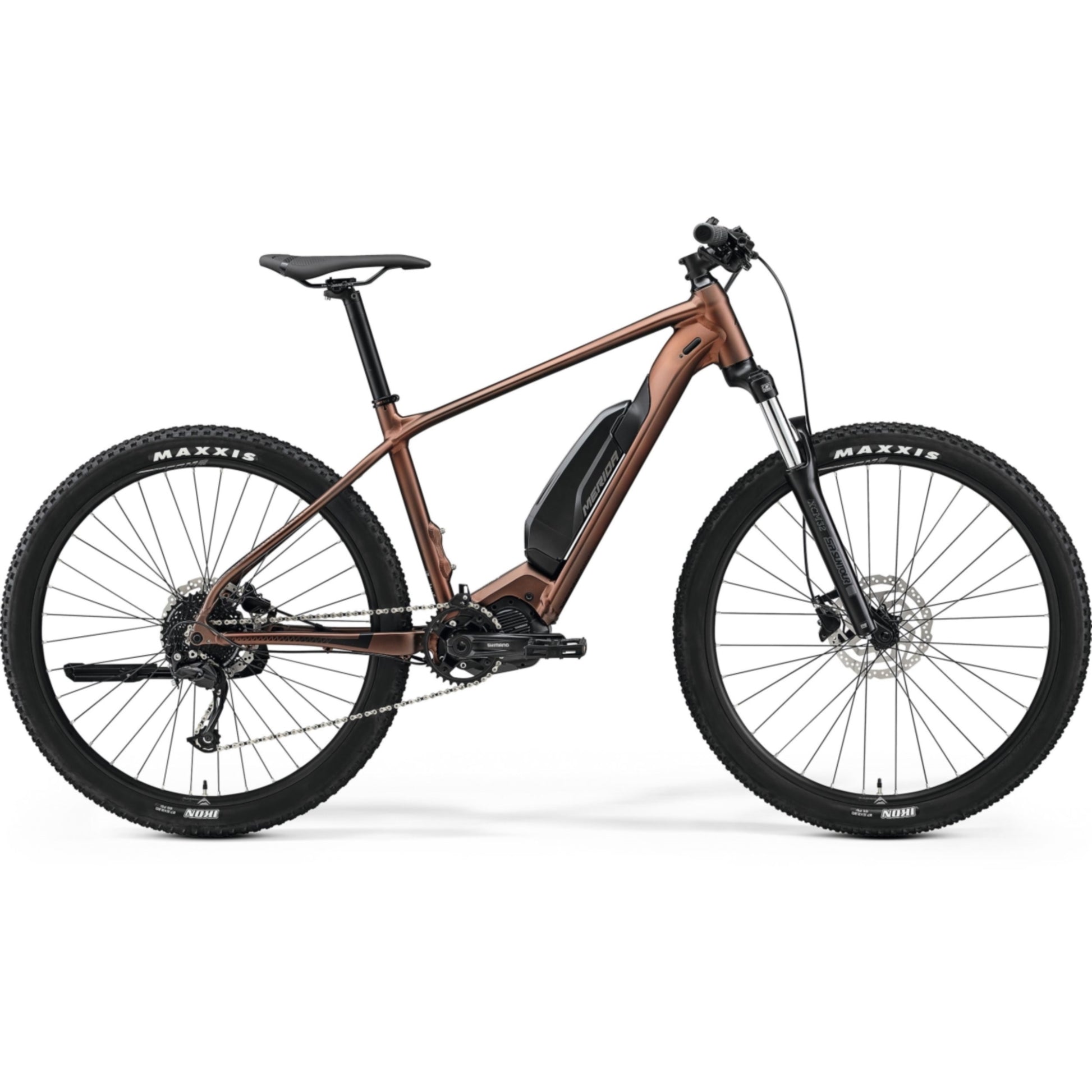 Merida eBig Seven 300 SE Electric Mountain Bike 504wh Battery Silk Bro ...