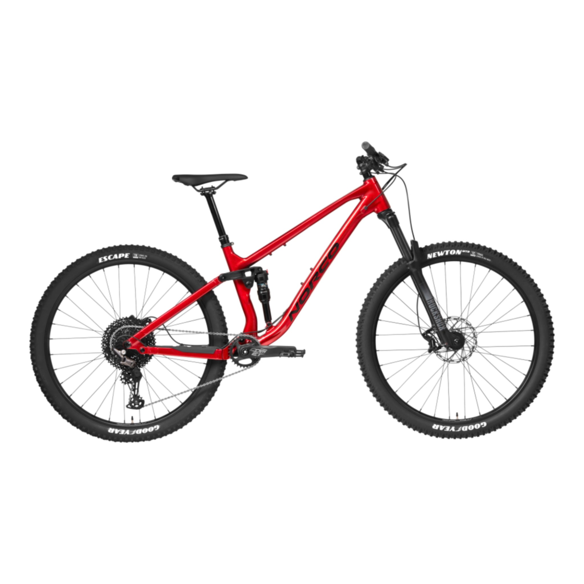 Norco Fluid FS A4 Full Suspension Trail Bike Red/Black – 99bikes.co.nz