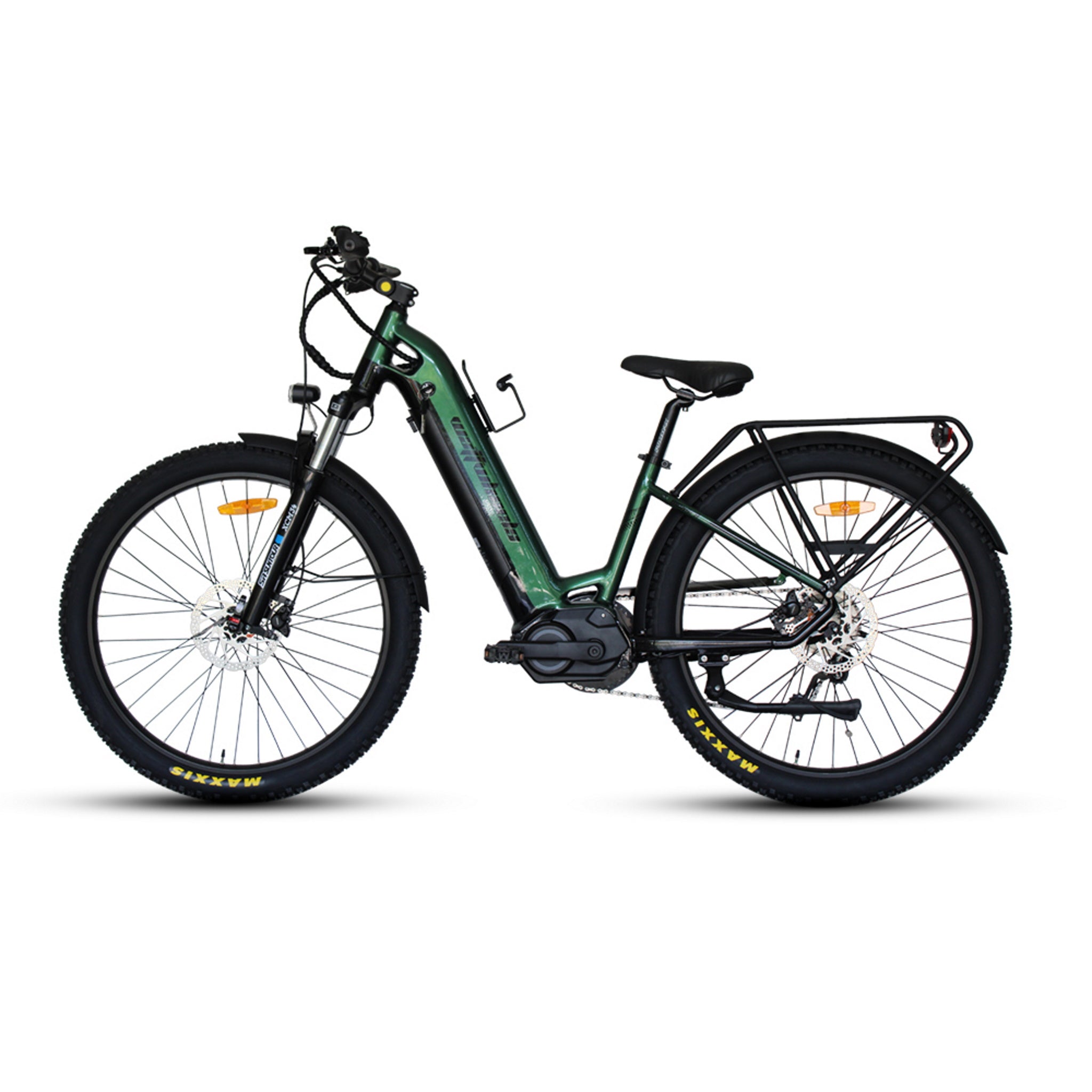 Watt Wheels Bighorn LS Electric Bike 720Wh Battery British Racing Gree ...